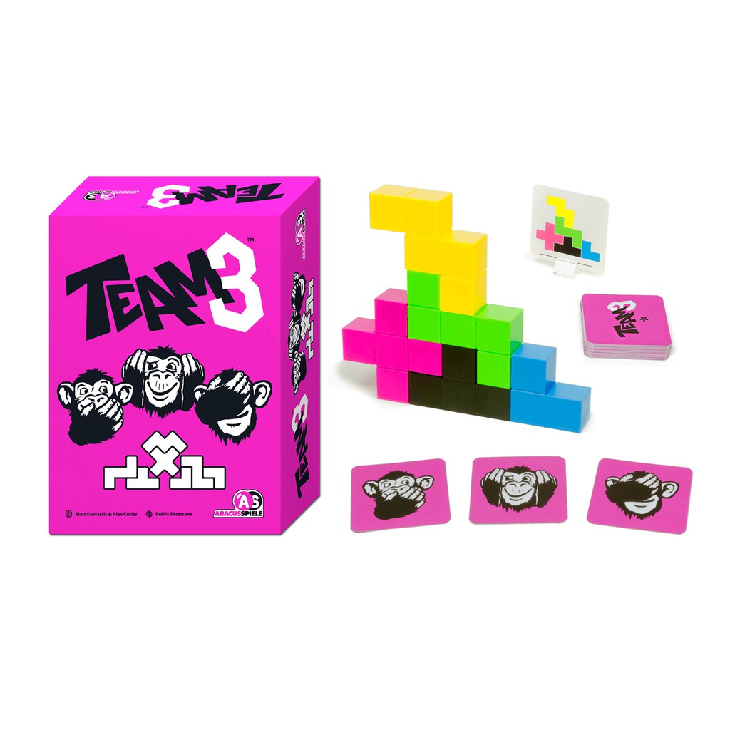 Team3 ทีมทรี เกมสามัคคี (EN) Board Game บอร์ดเกม ของแท้ Team 3 ...