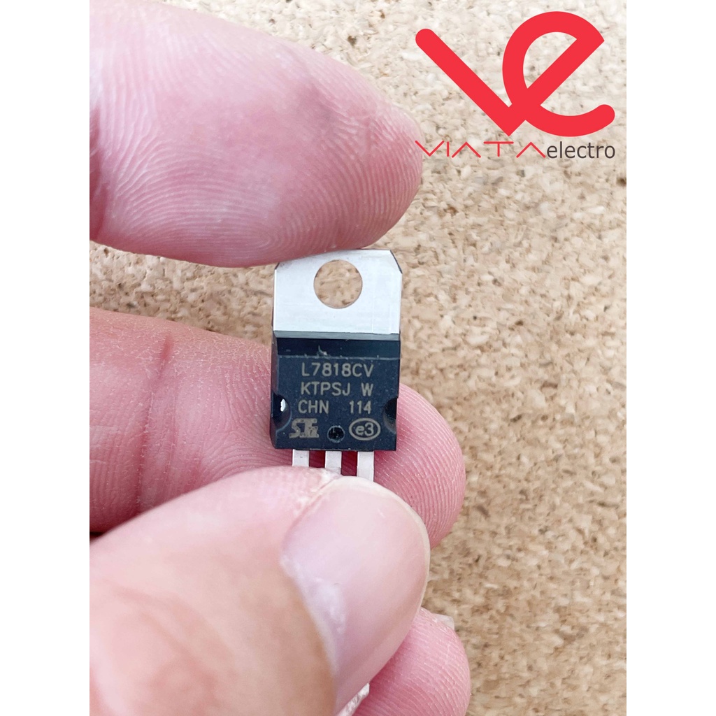 ตัวควบคุมวงจรรวม L7818 L7818CV L 7818 ST - viataelectro.th - ThaiPick