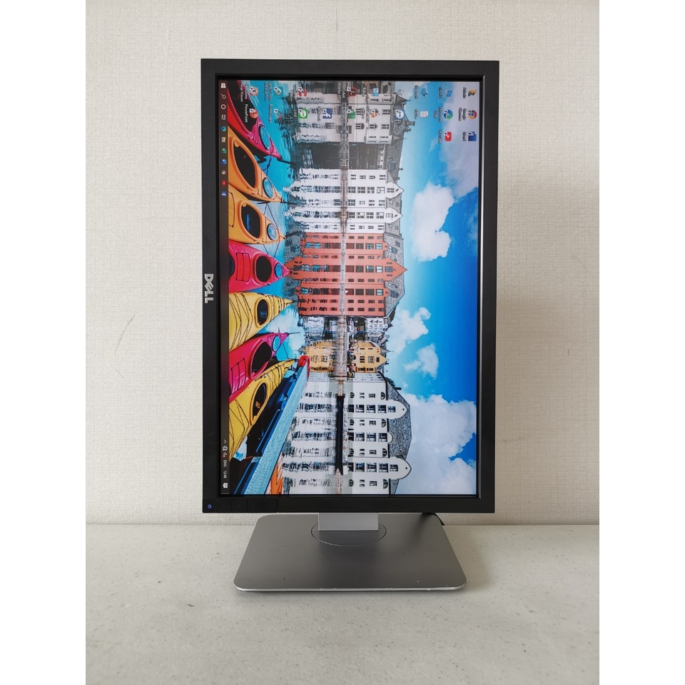 จอคอมมือสอง Dell ขนาด 19 นิ้ว wide screen ปรับแนวตั้ง แนวนอน สูง-ต่ำ ...