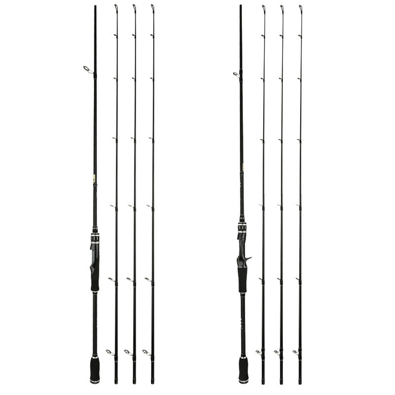 Fishing Pole Carbon Lure Rod Three Rod Slightly ML M MH Adjustable ...