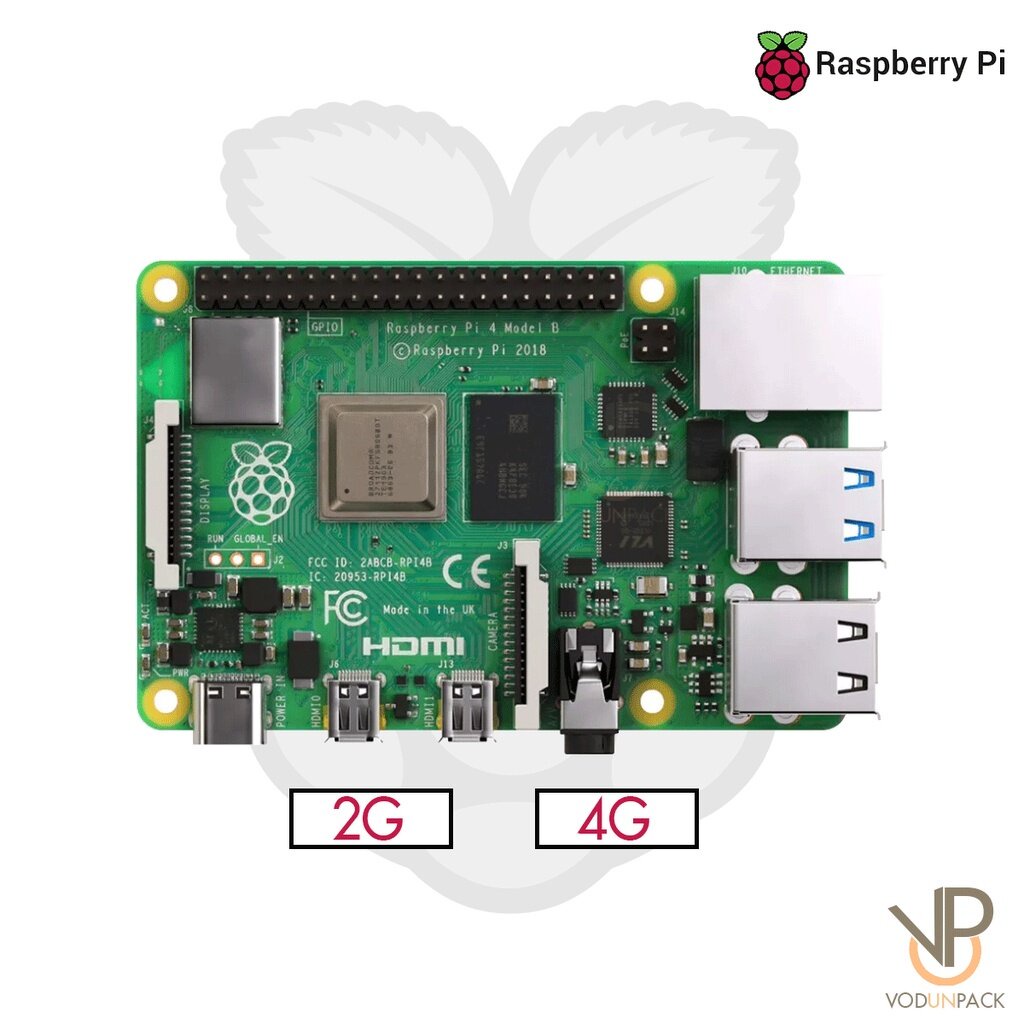 Raspberry Pi 4 Model B 4GB / 2GB พร้อมอุปกรณ์ จัดชุดเซ็ท | Shopee Thailand