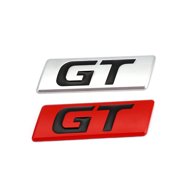GT Car Sticker Badge Emblem Decals for Peugeot Hyundai GT BMW X6 X5 KIA ...