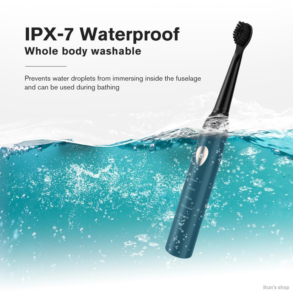 2022 Powerful Ultrasonic Sonic Electric Toothbrush USB Rechargeable ...