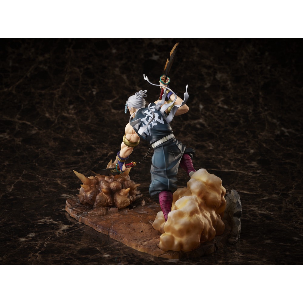 ANIPLEX Demon Slayer Kimetsu no Yaiba Tengen Uzui 18 Scale Figure Pre ...