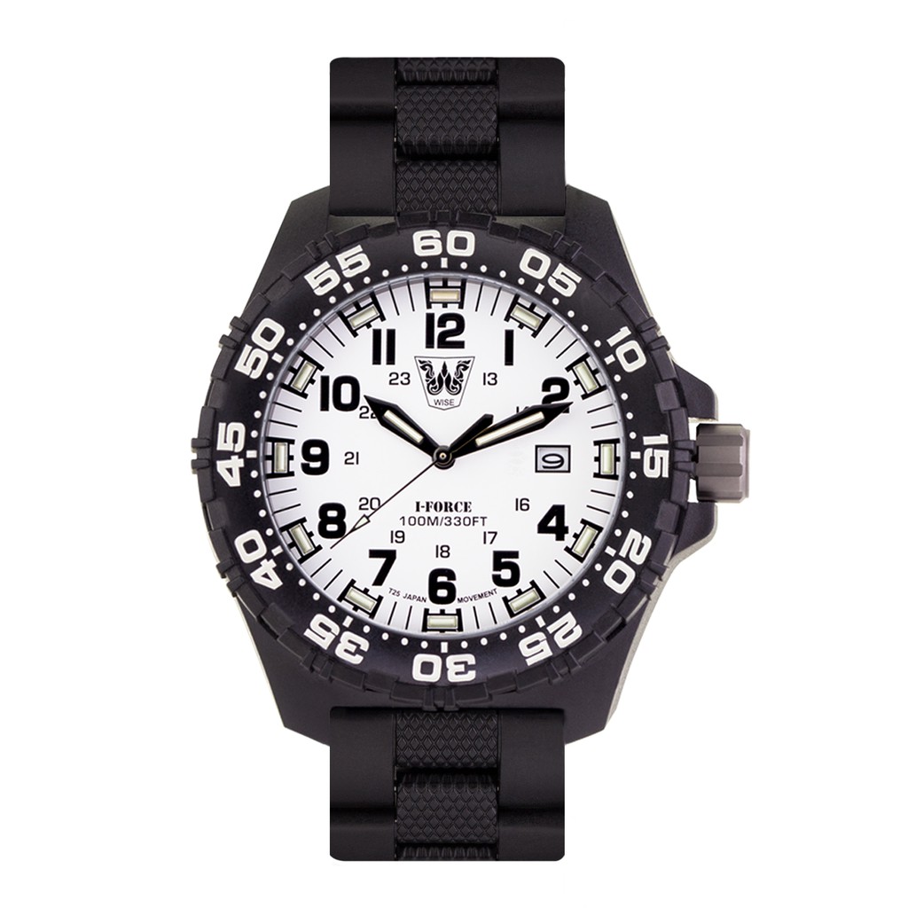Wise I-Force รุ่น 47 White ll Carbon นาฬิกาข้อมือชาย - thailandwatch ...