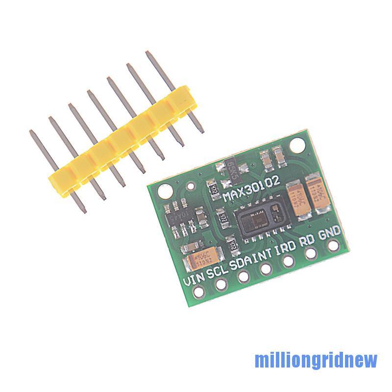 [Milliongridnew 0520] Max30102 อะไหล่เซ็นเซอร์วัดชีพจรอัตราการเต้นหัวใจ ...