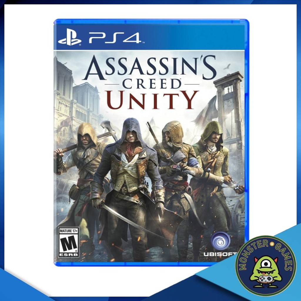 Assassin’s Creed Unity Ps4 แผ่นแท้มือ1 !!!!! (Ps4 games)(Ps4 game ...