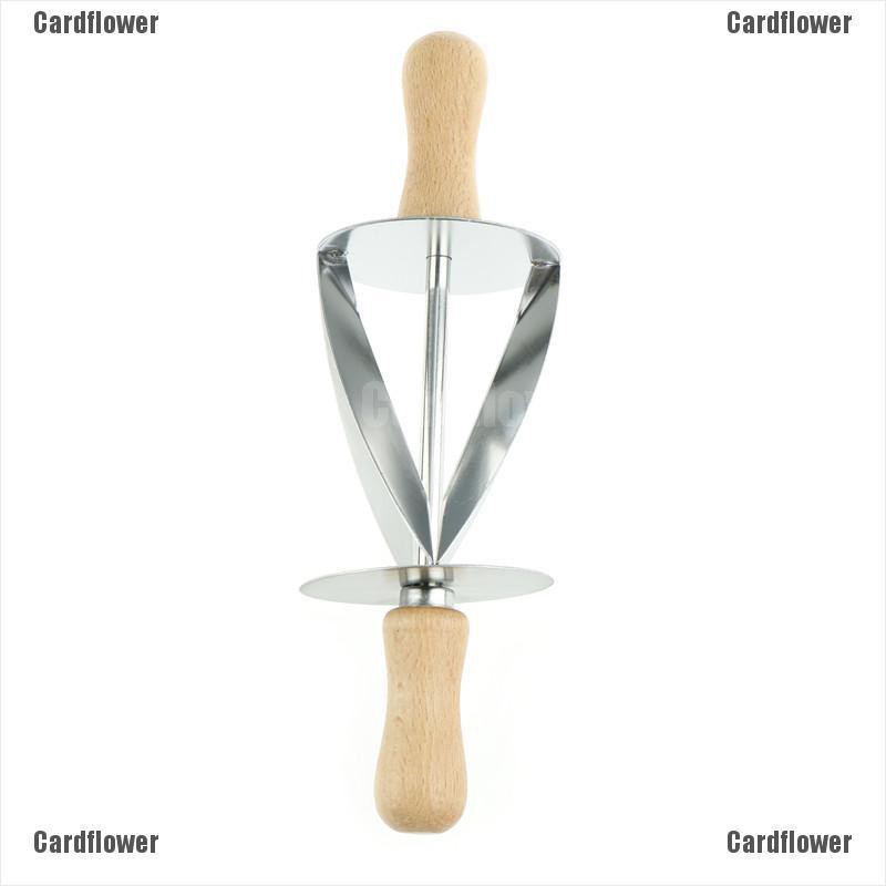 Cardflower Stainless Steel Rolling Cutter for Making Croissant Bread ...