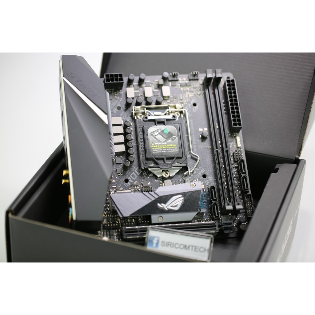 ASUS ROG STRIX B360-I GAMING ครบกล่อง ของใหม่ - siriboonyasakmarkzz ...