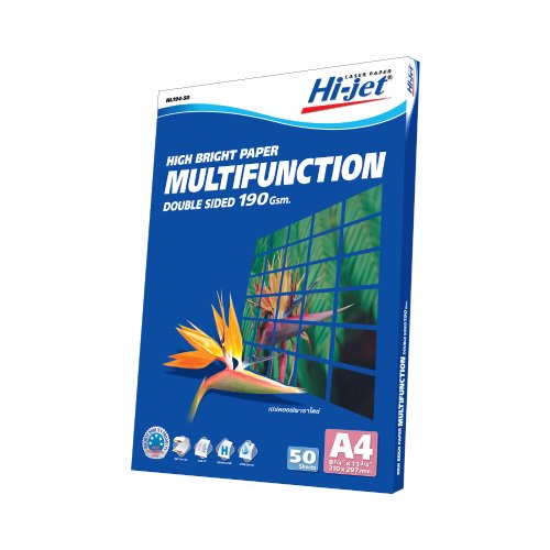 Hi-jet กระดาษอาร์ตด้าน Laser Art Matt Paper 190 แกรม A4 50 แผ่น - hijet ...