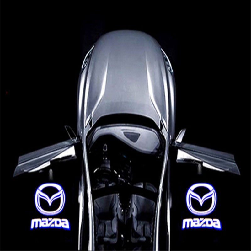 โปรเจคเตอร์ไฟ Welcome Light ติดรถยนต์ 1 ชิ้นสําหรับ Mazda 6 Atez 13-15 ...