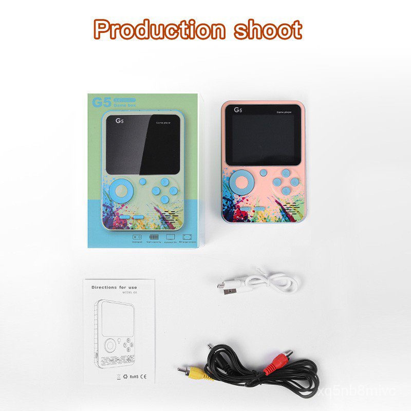 [Built-in 500 Games]G5 Gaming Machine Retro Mini Game Console Gameboy ...