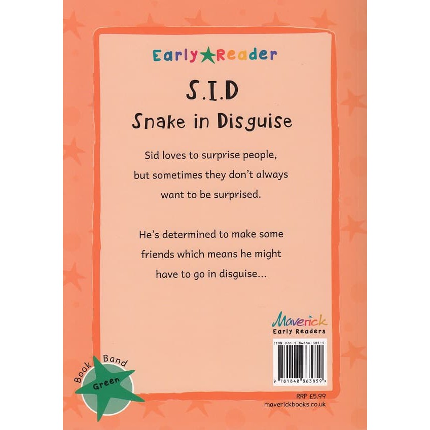 DKTODAY หนังสือ Early Reader Green 5:S.I.D Snake in Disguise - dktoday - ThaiPick