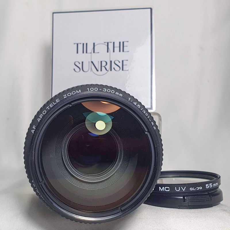 Minolta AF APO Tele Zoom 100-300 mm f 4.5-5.6 (A mount , Zoom lens ...