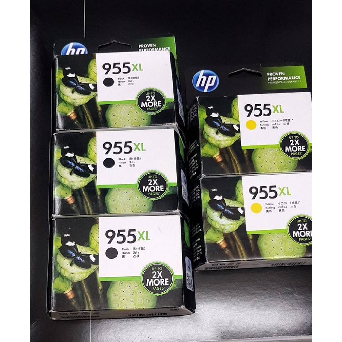 HP 955XL Bk C M Y อิงค์เจ็ท All-in-one 8710 8720 8730 OfficeJet Pro8740 ...