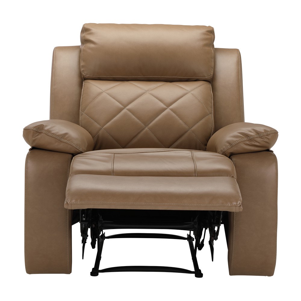 INDEX LIVING MALL โซฟาหนังปรับระดับ 1 ที่นั่ง รุ่นเฮนเดอสัน - สีน้ำตาล ...