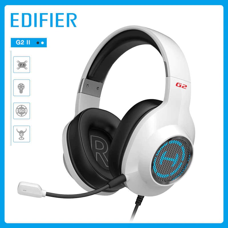 Edifier G2 Hecate Gaming Headset Headphone 7.1 ชุดหูฟัง หูฟังสำหรับเล่น ...