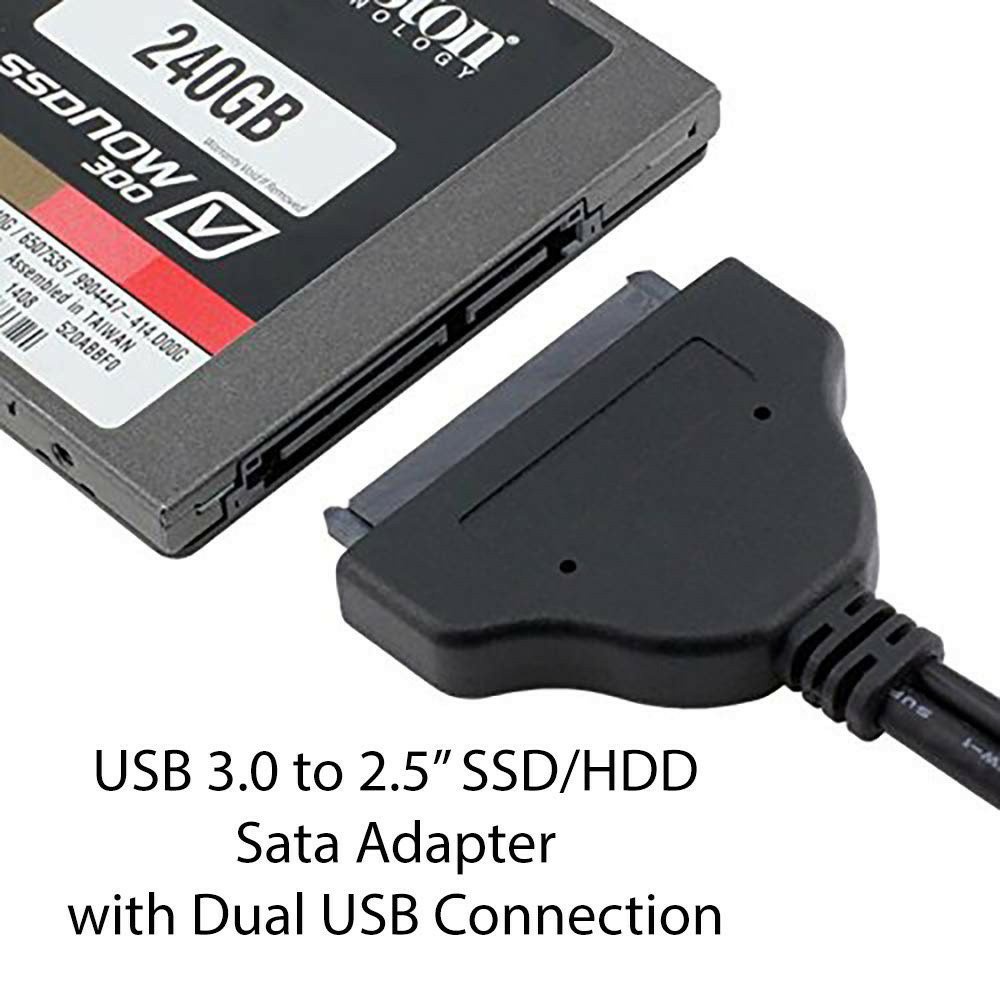20212.5 inch hard drive easy drive cable USB3.0 to SATA adapter cable 7 ...