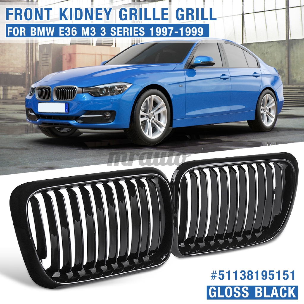 กระจังหน้ารถยนต์ Bmw E90 / E91 Lci 3 - Series Sedan / Wagon 09-11 ...