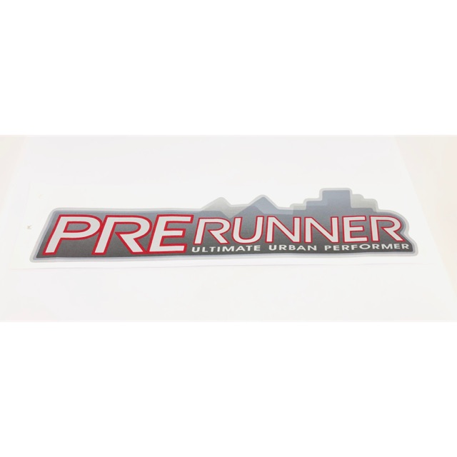 สติ๊กเกอร์ PRERUNNER ULTIMATE URBAN PERFORMANCE ติดแก้มท้าย Toyota vigo ...