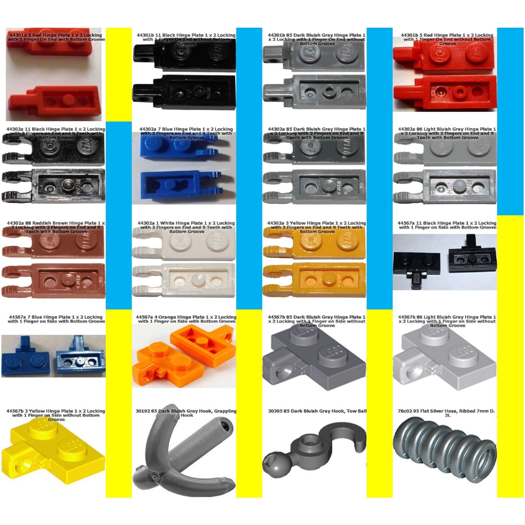 lego 44301a 44301b 44302a 44567a 44567b 30192 30395 78c02 | Shopee Thailand