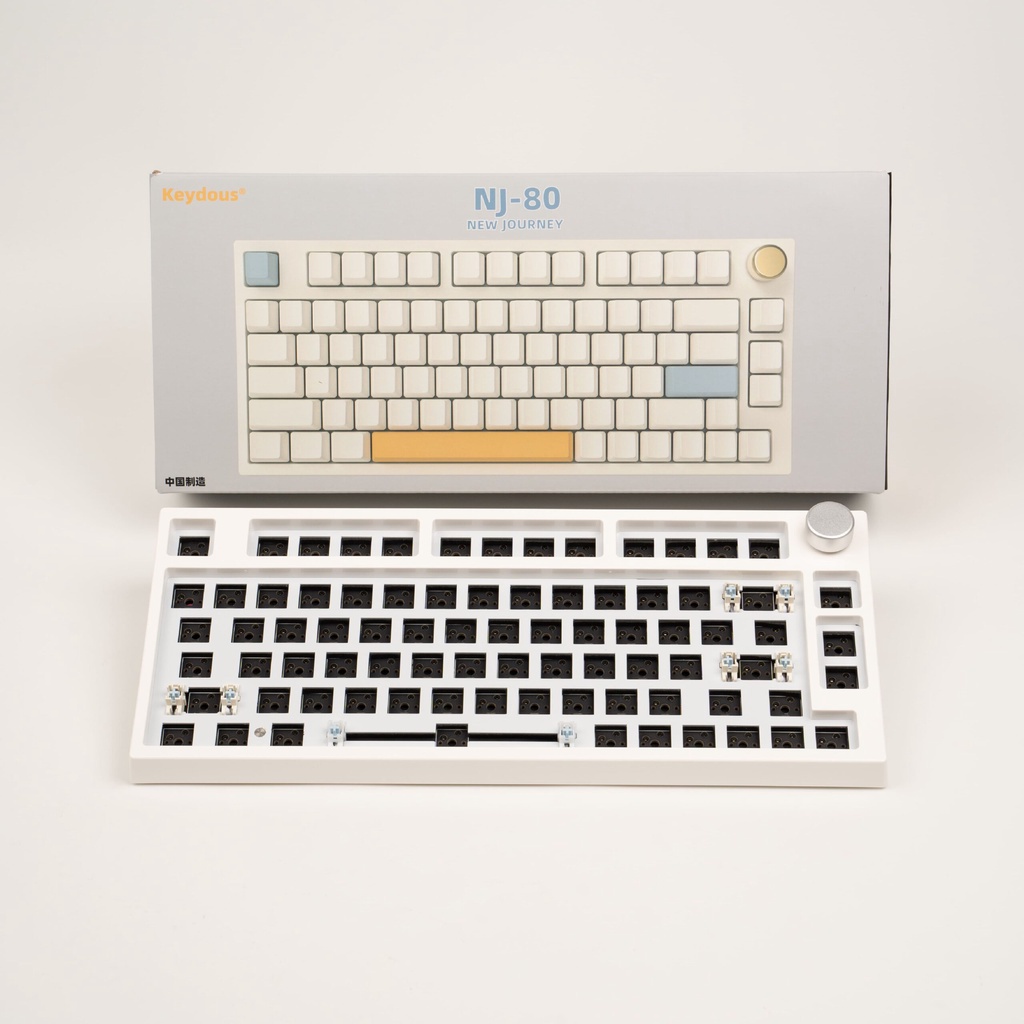 คีย์บอร์ด Keydous NJ80 Barebone ประกันศูนย์ 1 ปี - gy0f73ggfd - ThaiPick