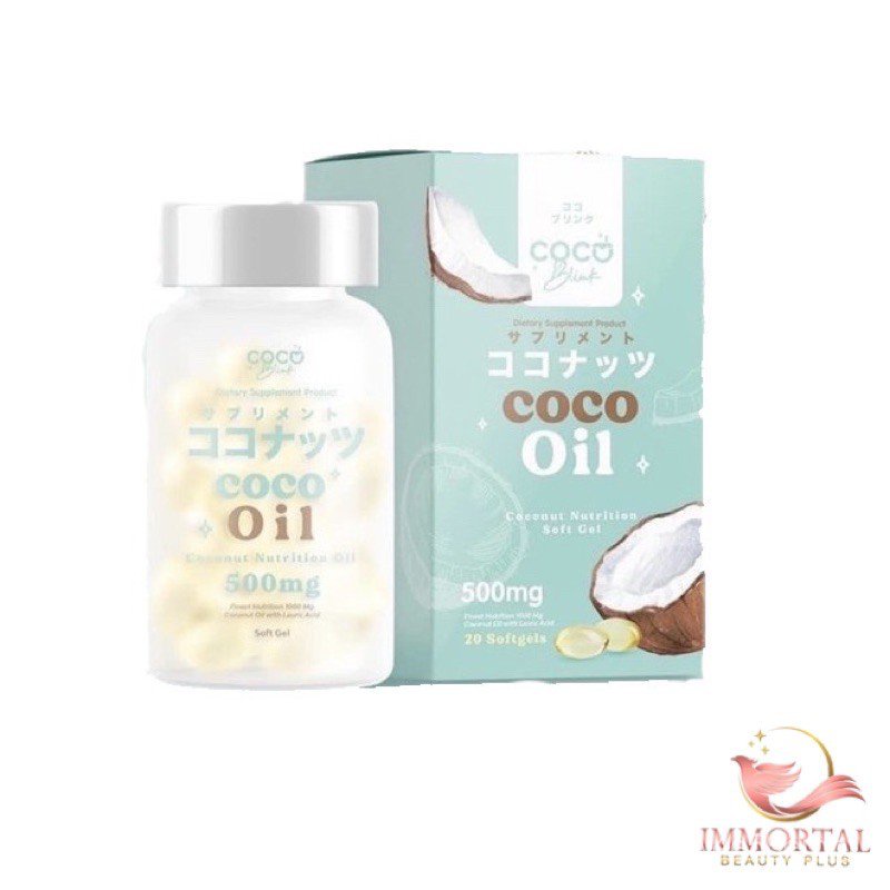 Very Niceแท้ Coco Oil Coco Blink Oil น้ำมันมะพร้าวสกัดเย็น โคโค่ออย โคโค่บลิงค์ออย - w4e56erdpt ...