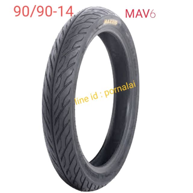 MAV6 90/90-14 TL ยางมอเตอร์ไซค์MAXXIS | Shopee Thailand