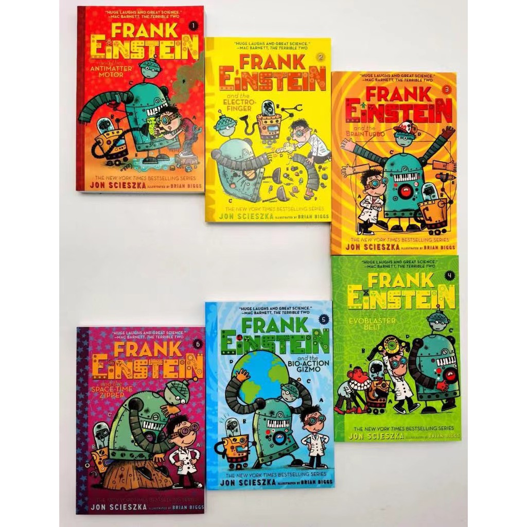 Frank Einstein Series 6 Books Set By Jon Scieszka - wongimporter - ThaiPick