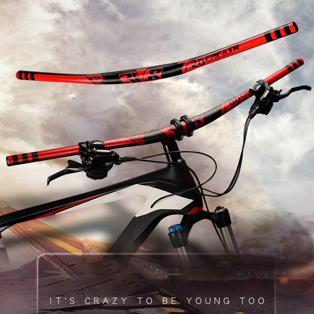 Moon_720mm Extended Bicycle Downhill Swallow Handlebar for Mountain ...