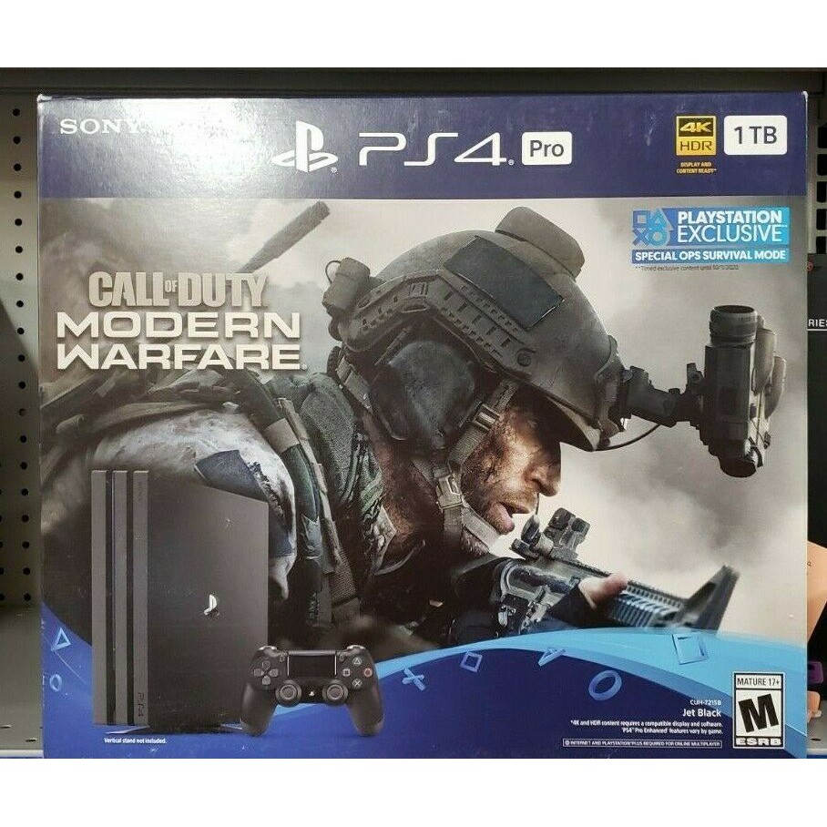 Brand New Sony PlayStation 4 Pro 1TB Call Of Duty Edition ...