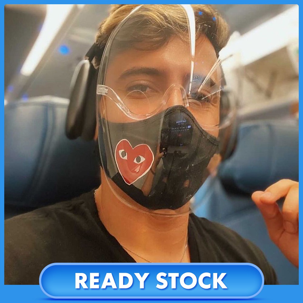 VUE shield เฟสชิว หน้ากากใสคลุมหน้า ช่วยป้องกันละอองฝอย Faceshield ...