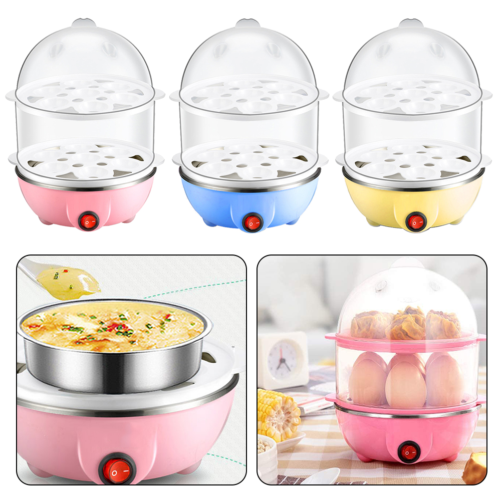 Egg Cooker 12-tier Large 14 Eggs Capacity Electric Auto Off Egg Maker ...