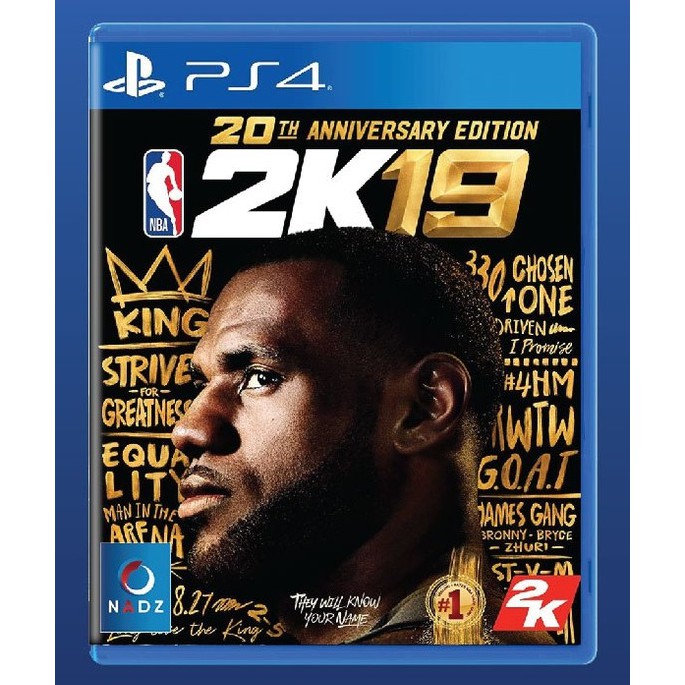 ( ของแท้ 100% ) NBA 2K19 20th Anniversary Edition (R3)(EN) PlayStation ...