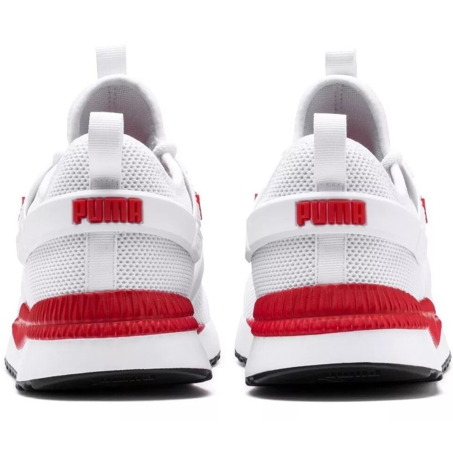Puma 369483 03 Pacer Next Next Puma รองเท้าผ้าใบลําลองสําหรับสตรีสีขาว ...
