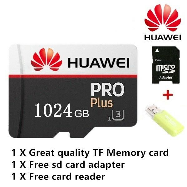 4K Huawei Pro Plus 1024GB 1TB Class10 Mataas na Bilis ng Micro SD Card ...