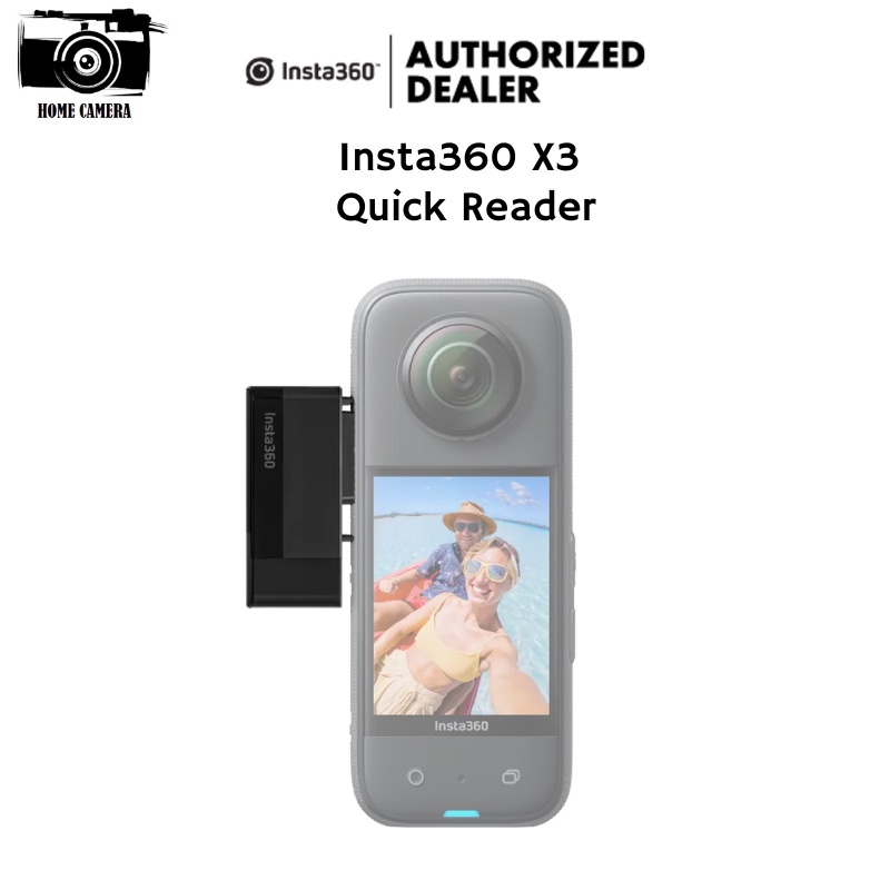 Insta360 X3 Quick Reader ประกันศูนย์ไทย1ปี - homecamera_shop - ThaiPick