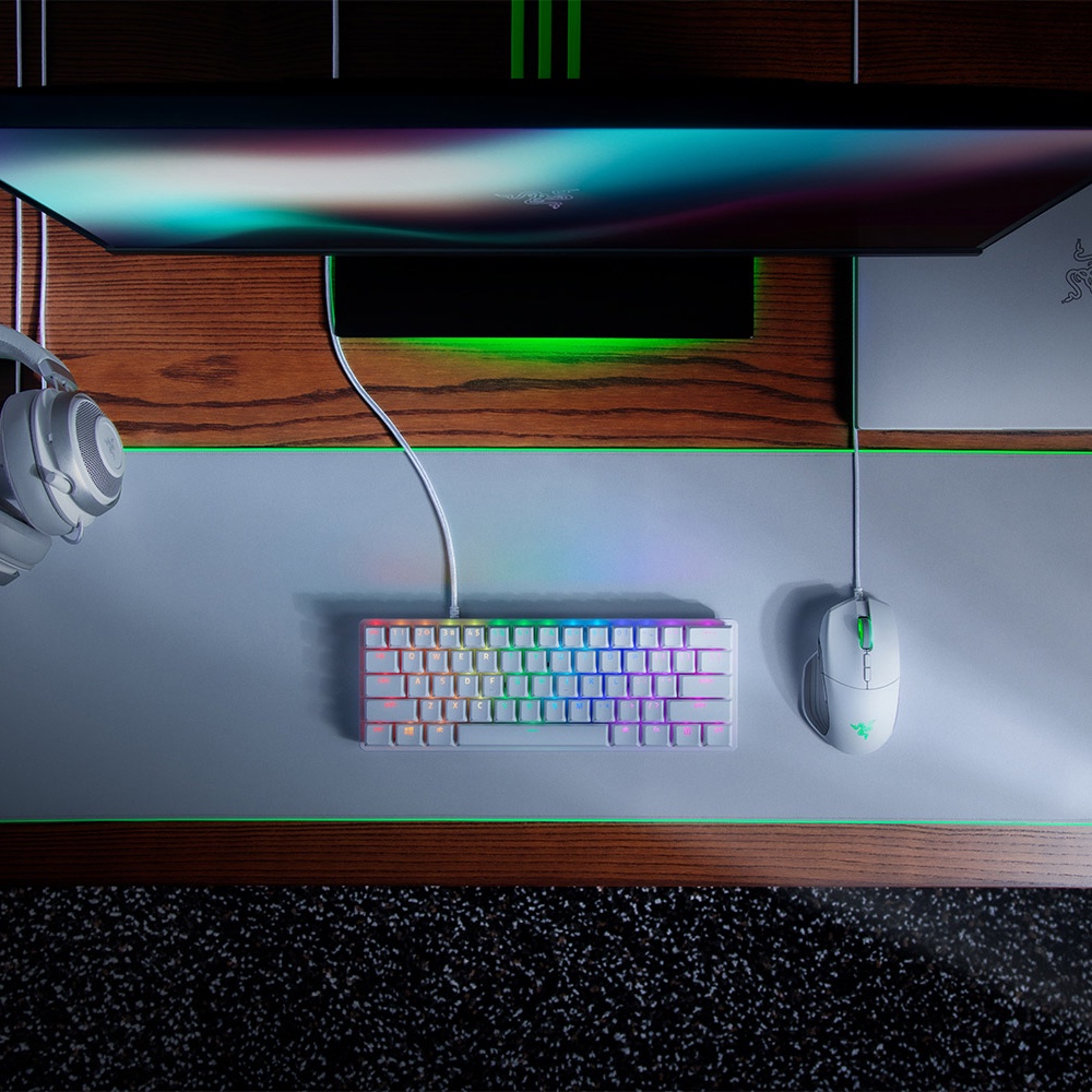 คีย์บอร์ด Razer Huntsman Mini 60 Clicky Optical Purple Switch - US ...