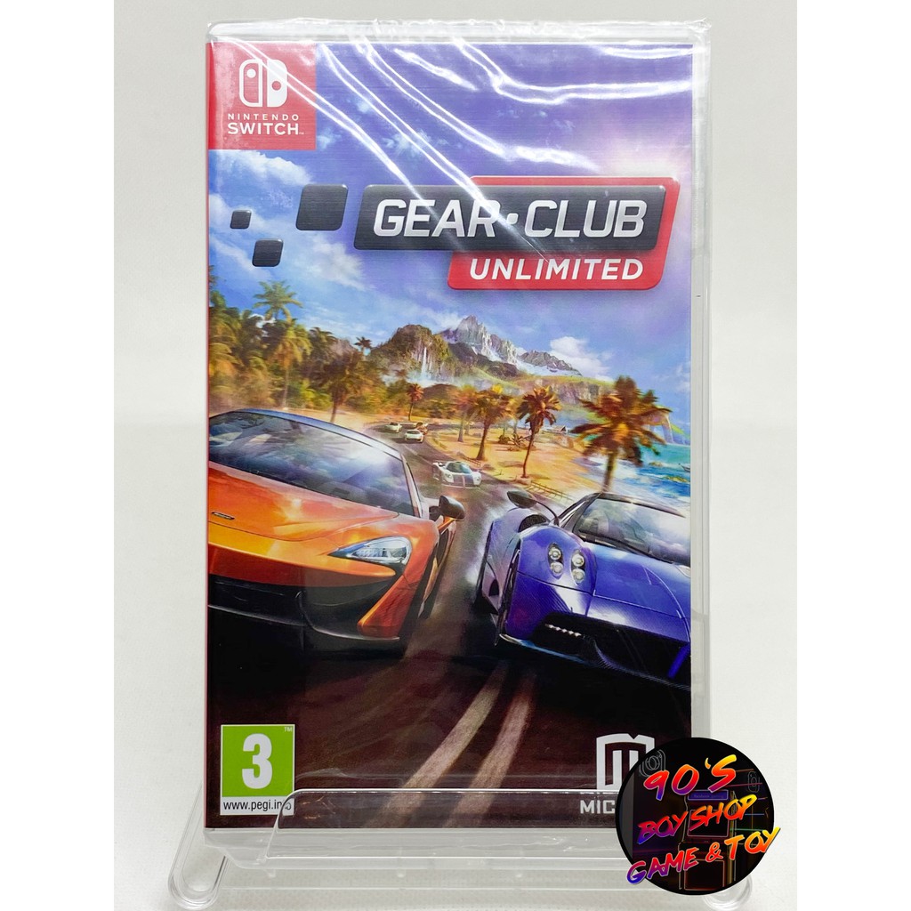 GEAR CLUB UNLIMITED Nintendo Switch EU แผ่นแท้ มือ1 - 90sboyshop - ThaiPick