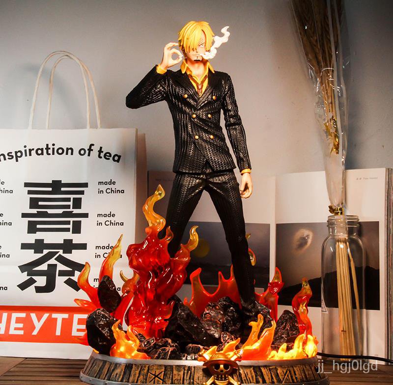 One Piece มือสามพันโลก solon สองหัวแกะสลักสามมีดไหลGKรูปปั้นขนาดใหญ่สุด ...