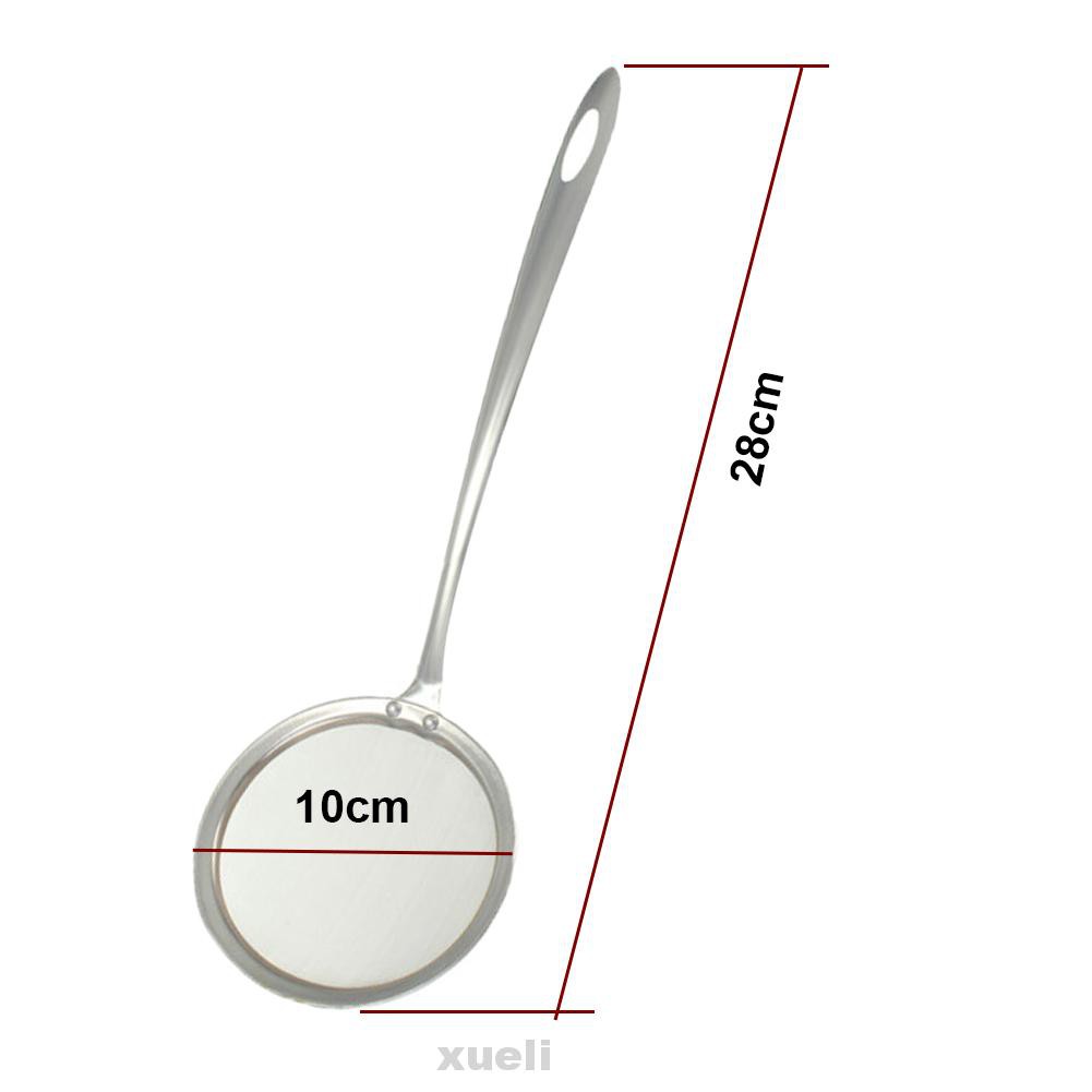 Big Stainless Steel Fine Mesh Strainer Flour Colander Sieve Kitchen ...