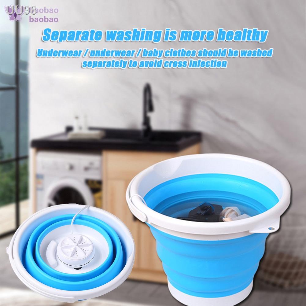 COD ♦♦【 o】Folding Laundry Tub Bin Portable ni Whing Machine Automatic ...