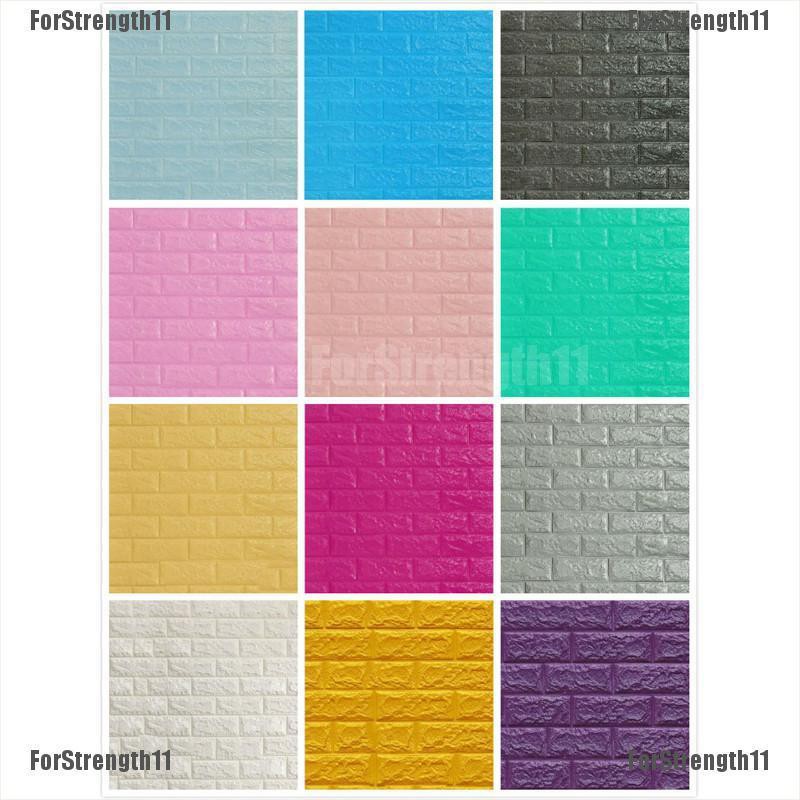 [FOR] 70*15cm DIY Self Adhesive 3D Wall Stickers Bedroom Decor Foam ...