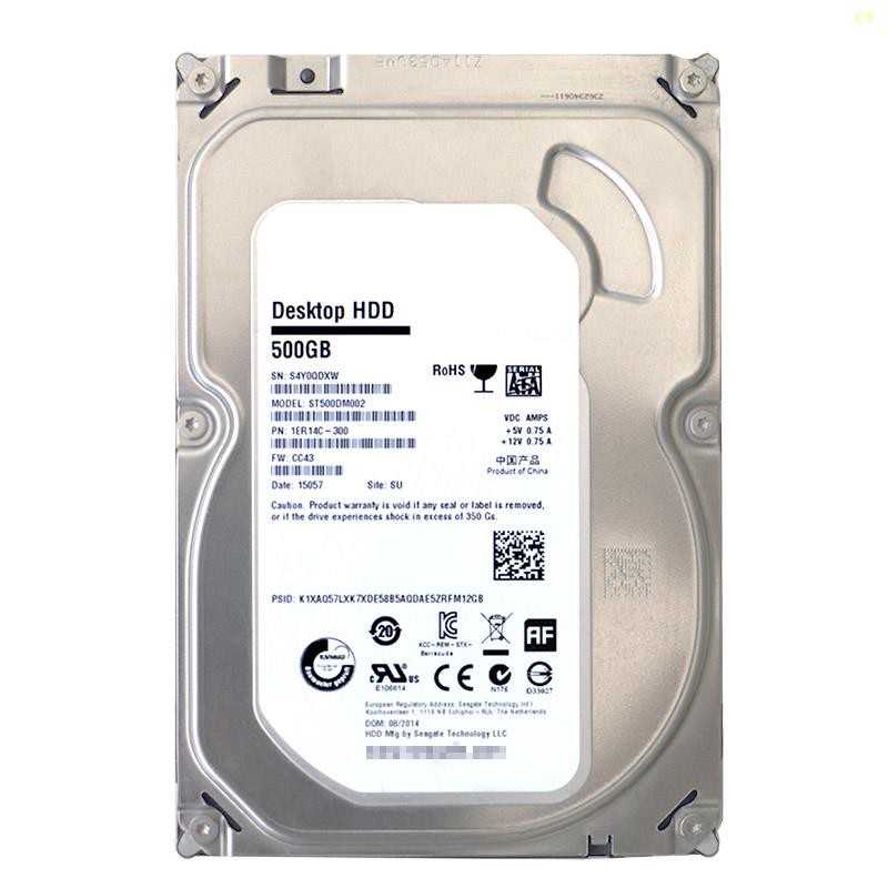 Seagate / 500G ใหม่ Barracuda Desktop Computer Mechanical Hard Drive ...