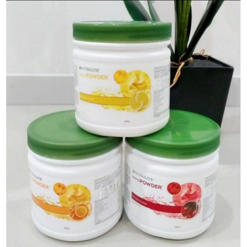 🔥 Nutrilite Phyto powder แบบกระปุก รสเชอรี่ / ส้ม / มะนาว ขนาด 360 g ...