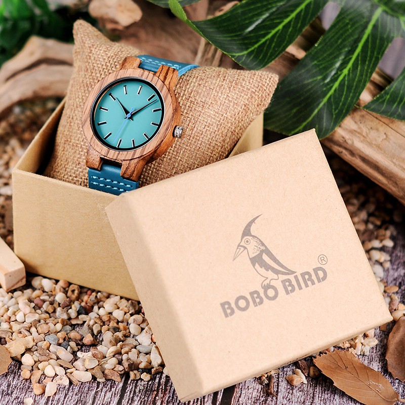 BOBO BIRD นาฬิกาควอตซ์อนาล็อกไม้ไผ่ นาฬิกาควอตซ์ไม้ไผ่สําหรับผู้ชาย ...