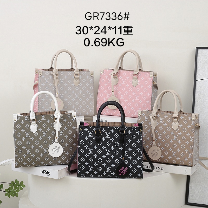 Premium IV Neverfull Handbag Women Beg Tangan Wanita Leather Tote Bag ...