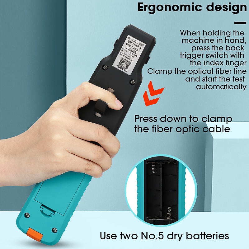 Optical fiber identifier Aua-40โหมดเดียวมัลติโหมดสี่ในหนึ่งติดตั้งใย ...