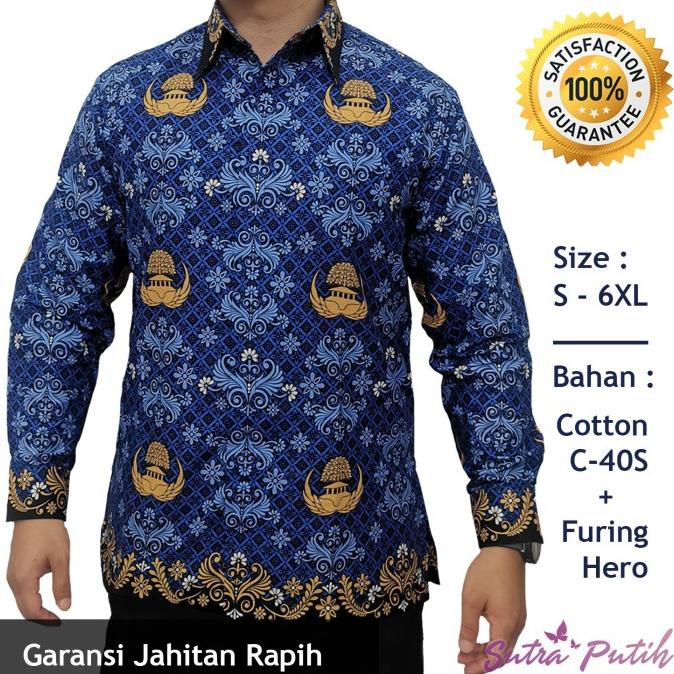 Pns Batik Uniform For Men Corpri - Body Furing Hero inisale ...