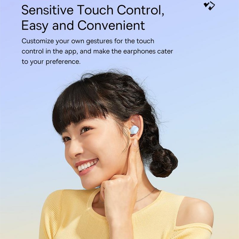 หูฟังบลูทูธไร้สาย B21 TWS พร้อมระบบควบคุมสัมผัส ตัดเสียงรบกวน อายุการ ...